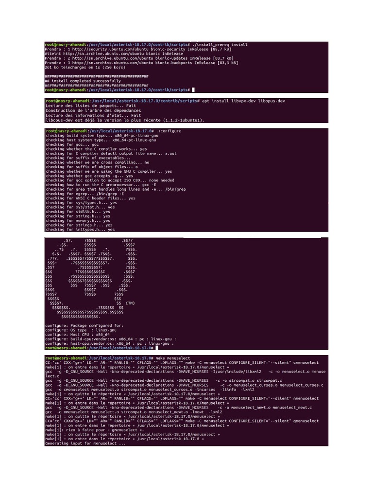 Installation Asterisk 18 | PDF