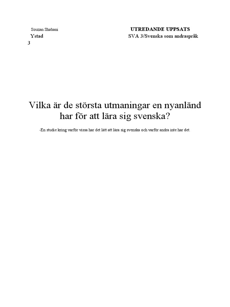 Uppsats | PDF