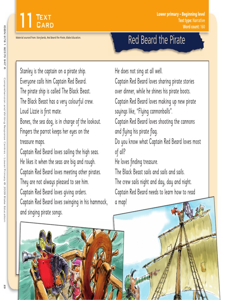 Red Beard The Pirate | PDF | Piracy