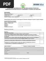 Ifishi yo Gukosora Amakuru y'Ubutaka | PDF