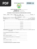 (A) Ifishi Isaba Gukosora Imbibi Cyangwa Ubuso Bw'Ubutaka | PDF | Law