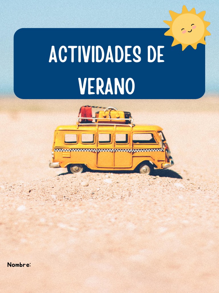 Actividades de Verano para Niños | PDF