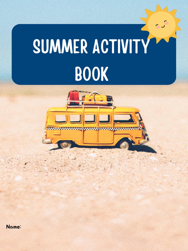 My Summer Actibity Book | PDF
