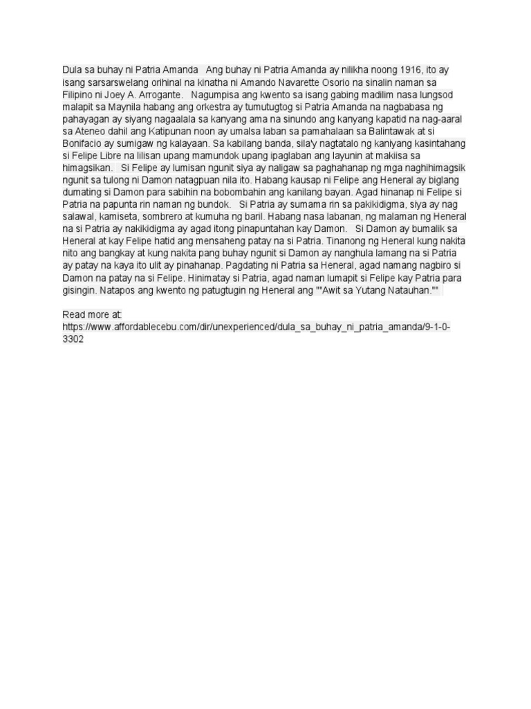 Document Dula Patria | PDF