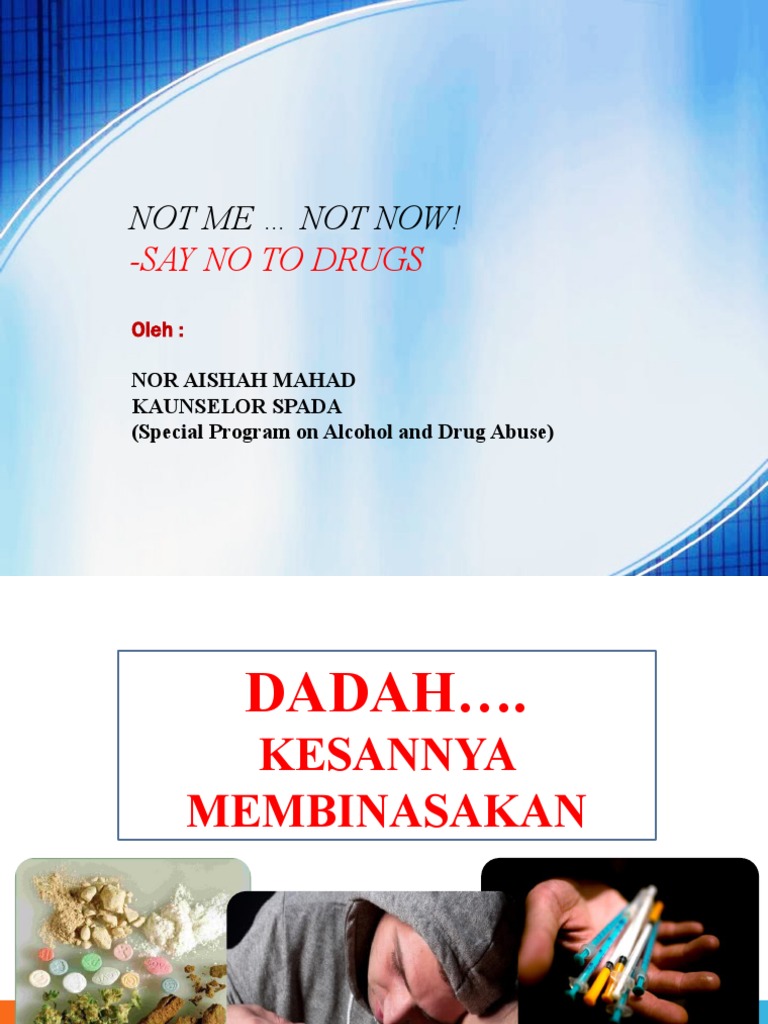 Power Point Ceramah Anti Dadah | PDF