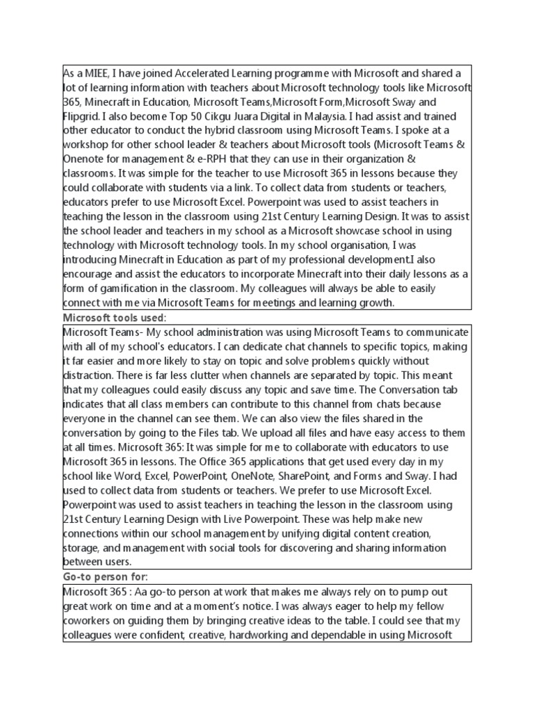 MIEE Nomination | PDF | Teachers | Microsoft Excel