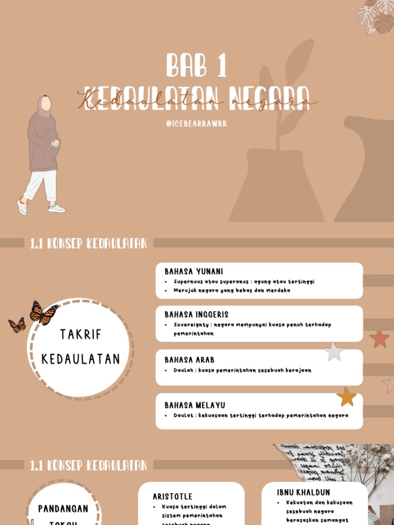 Nota Ringkas Sej KSSM f5 Bab 1 | PDF