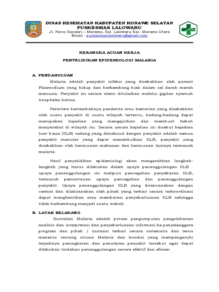 Kak Pe Malaria 2022 | PDF