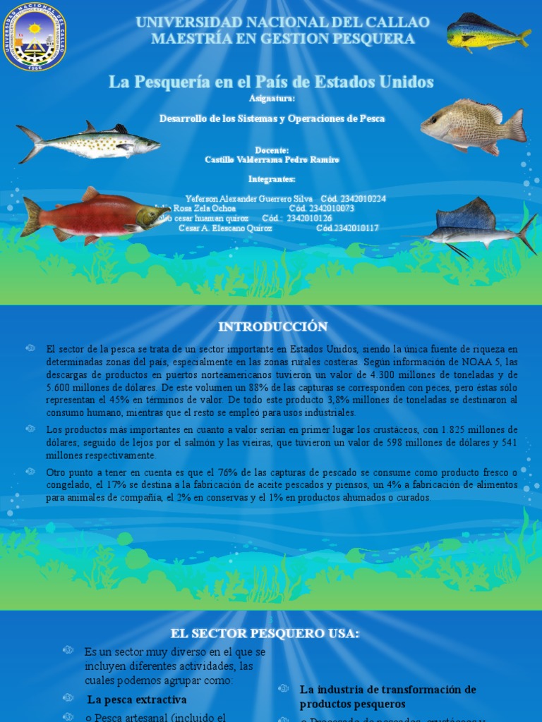 Exposicion_La Pesquería en El País de Estados Unidos (1) | PDF ...