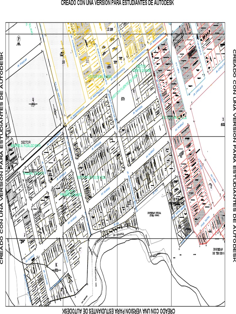 CATASTRO URBANO-COFOPRI UTM 01-Layout2 | PDF