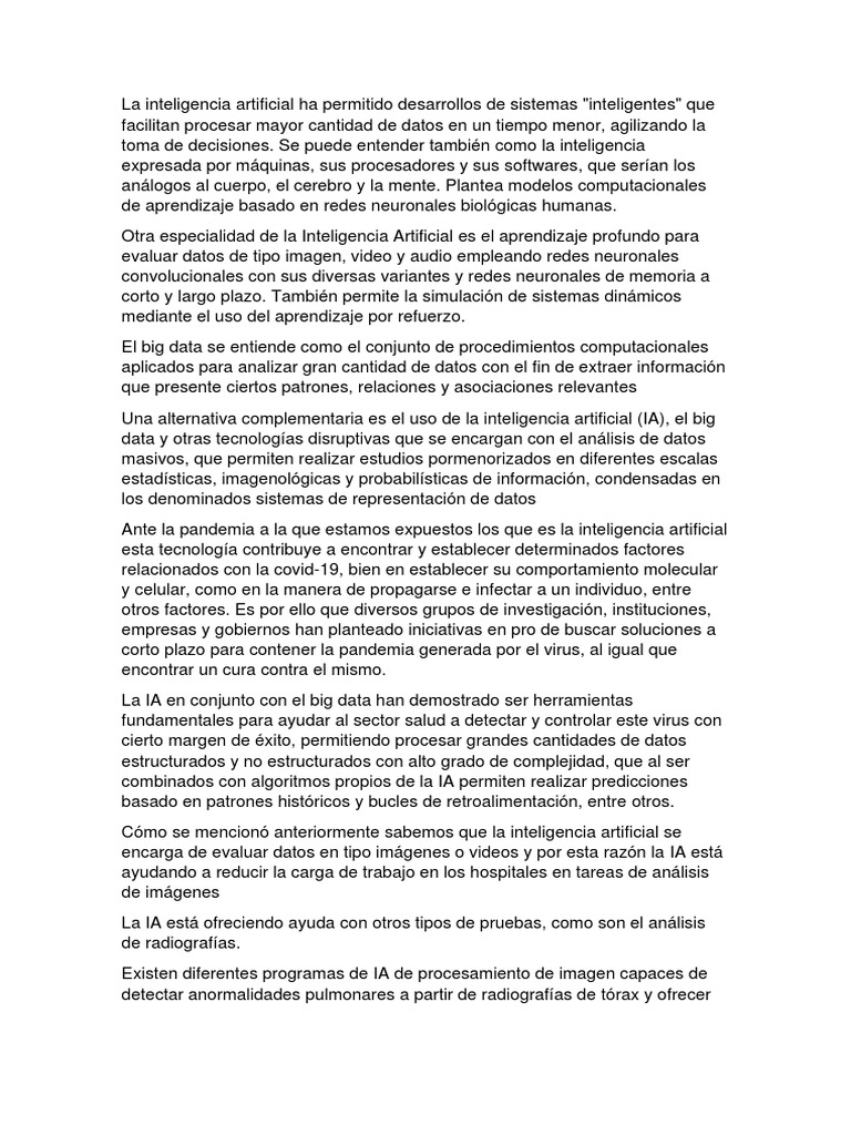 ensayo | PDF | Inteligencia artificial | Inteligencia (IA) y semántica