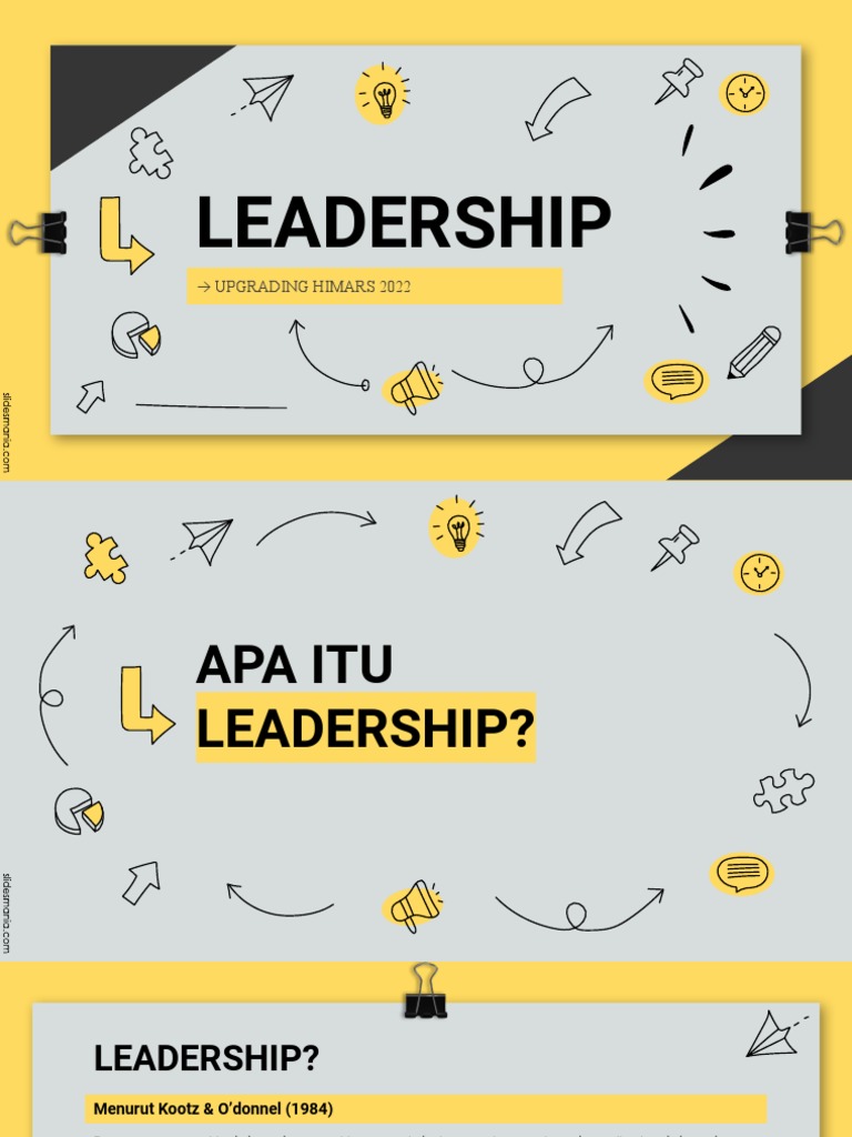 Up PPT MATERI LEADERSHIP - UPGRADING HIMARS 2022 | PDF