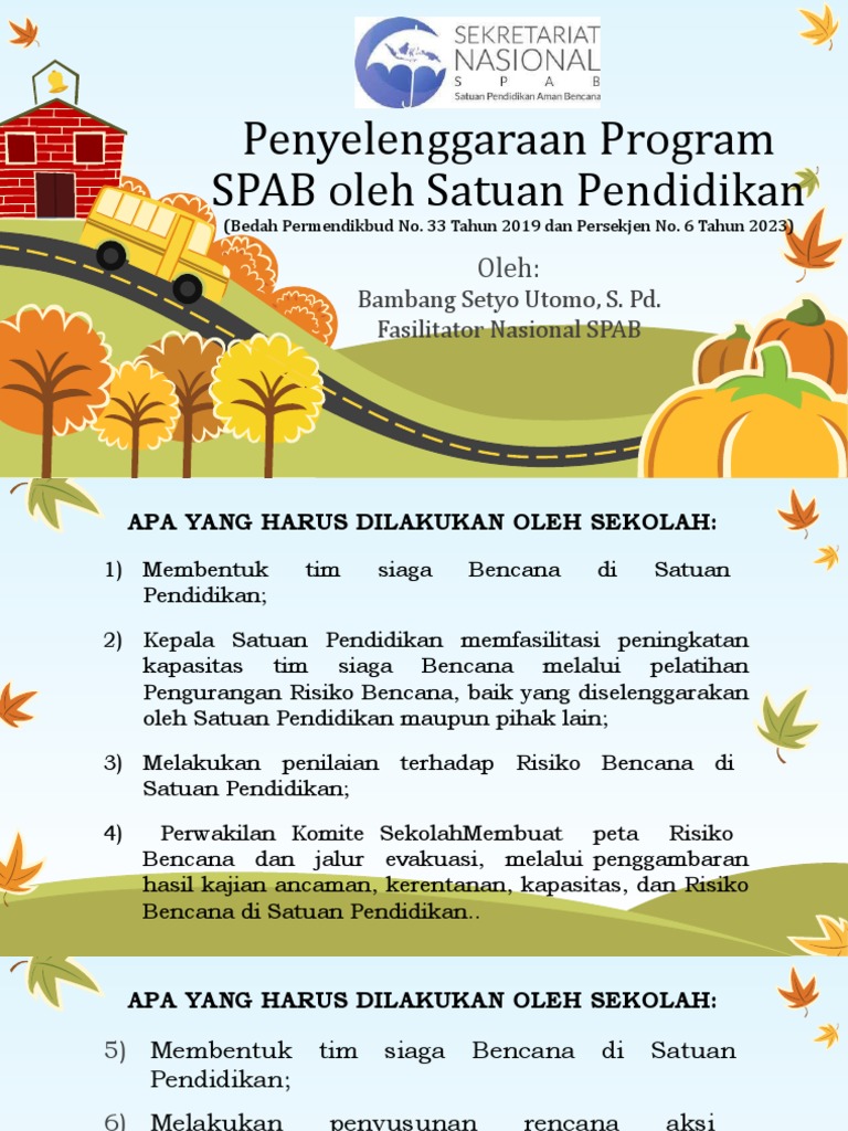 Panduan SPAB untuk Sekolah 2023 | PDF