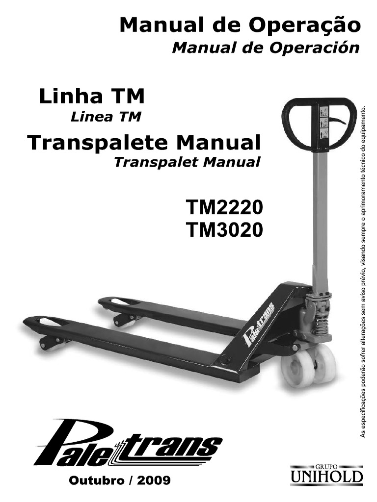Catalogo Transpalete TM 2220 | PDF