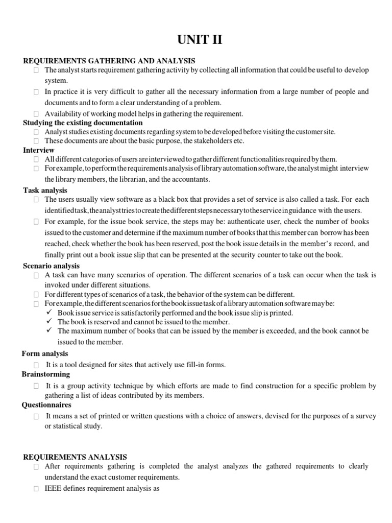 FSD Unit-2 | PDF | Use Case | Computer Engineering