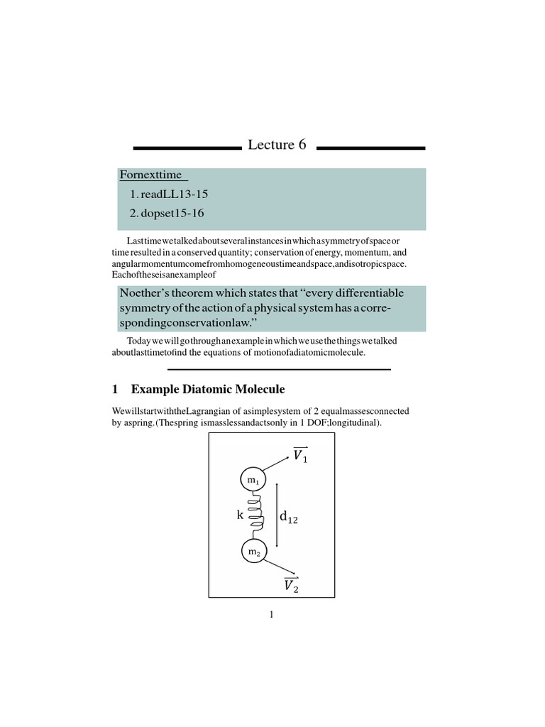 Lec 6 Pdf Applied Mathematics Scientific Theories