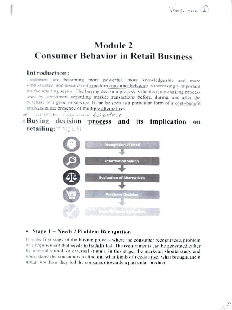 Module 2 Retail Management | PDF | Consumer Behaviour | Attitude ...