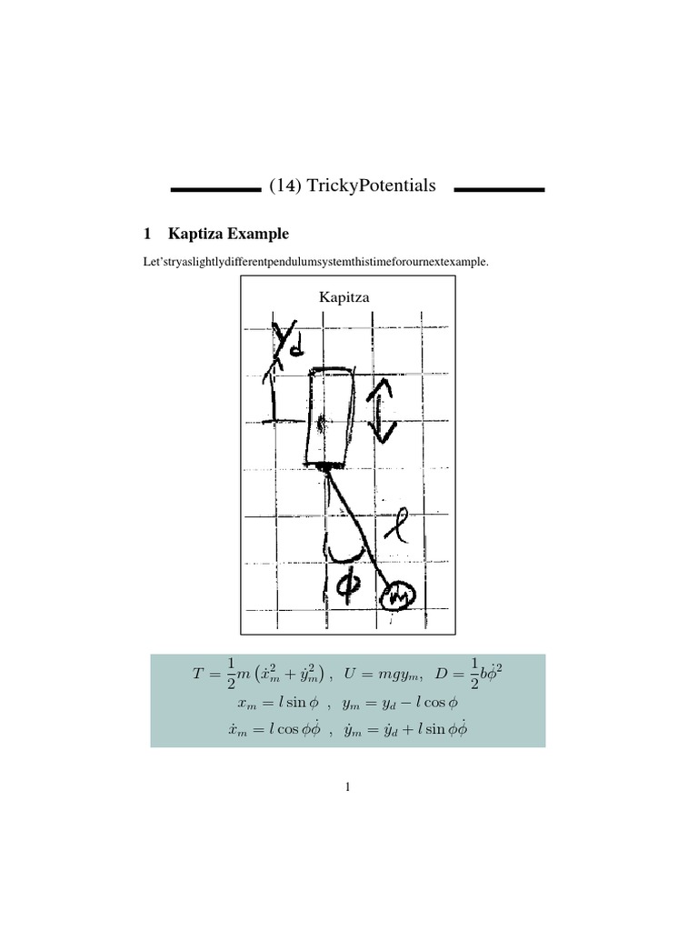 Lec 14 Pdf Mathematical Physics Physical Quantities