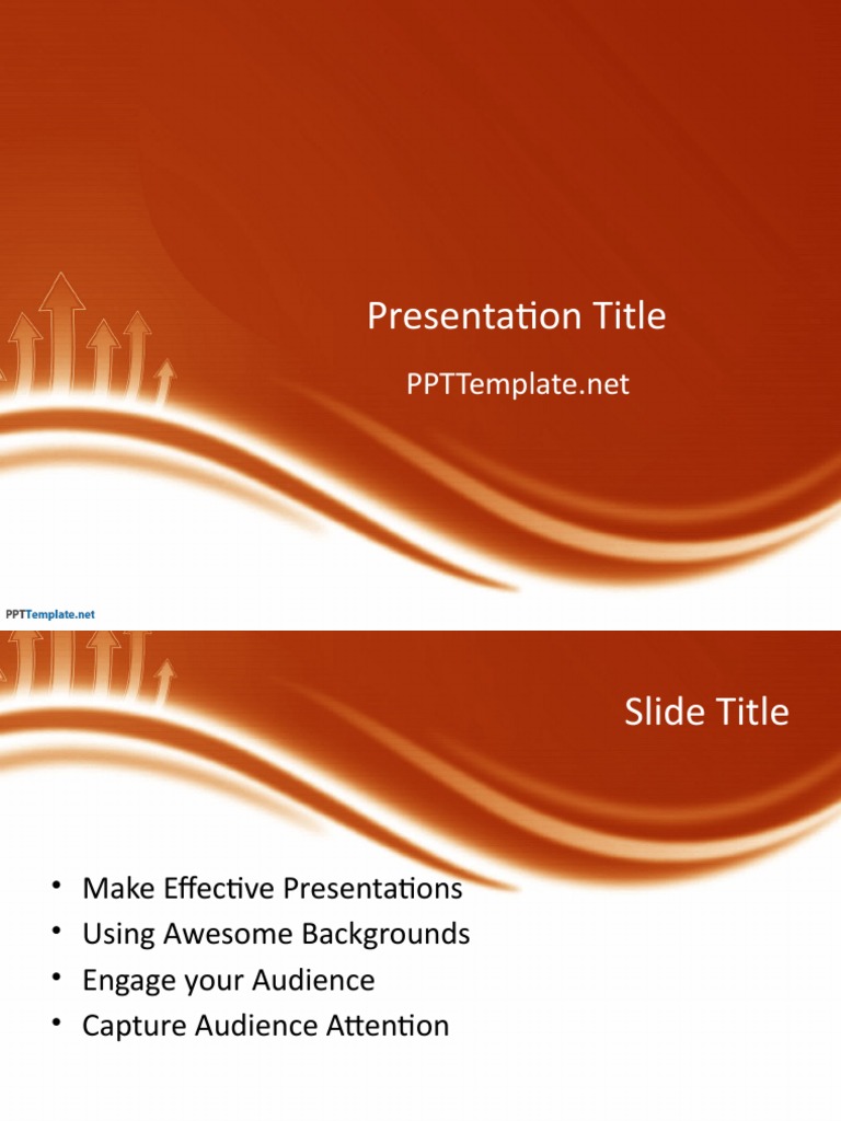 0045 Red Ppt Template | PDF
