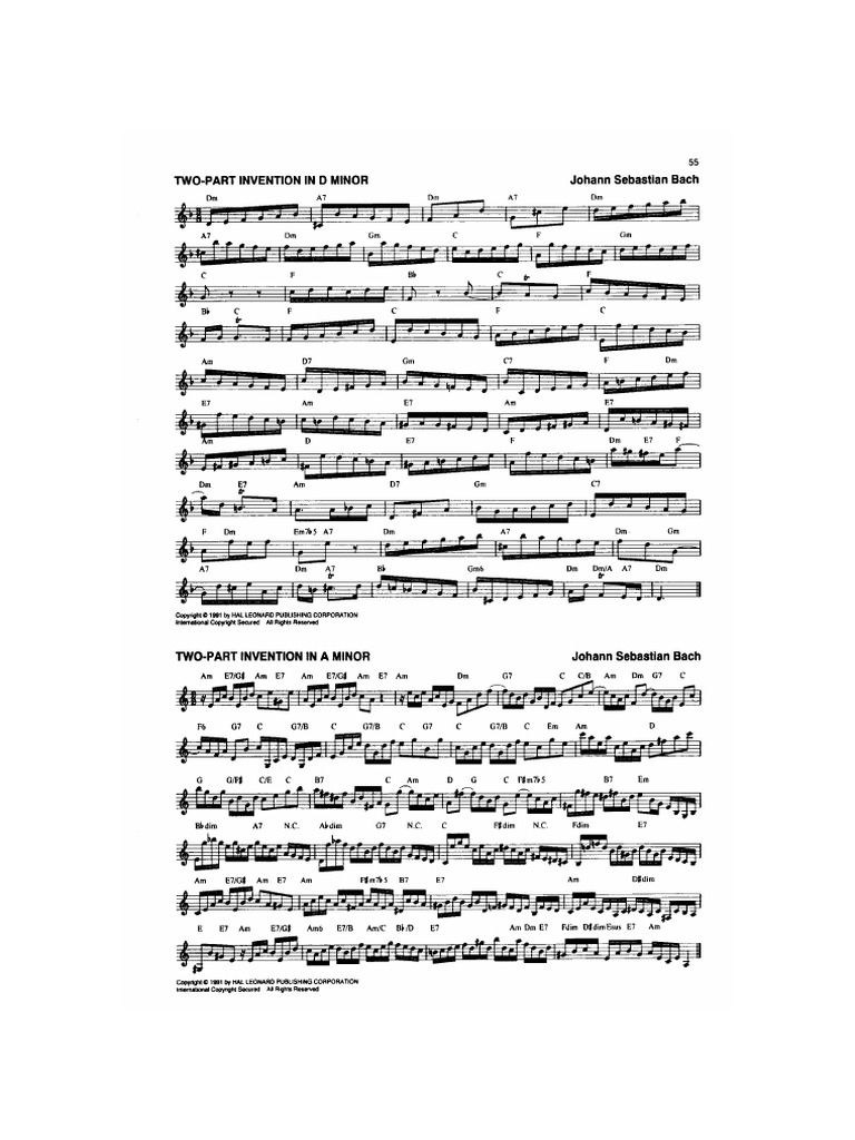 Bach Real Classical Fake Book | PDF