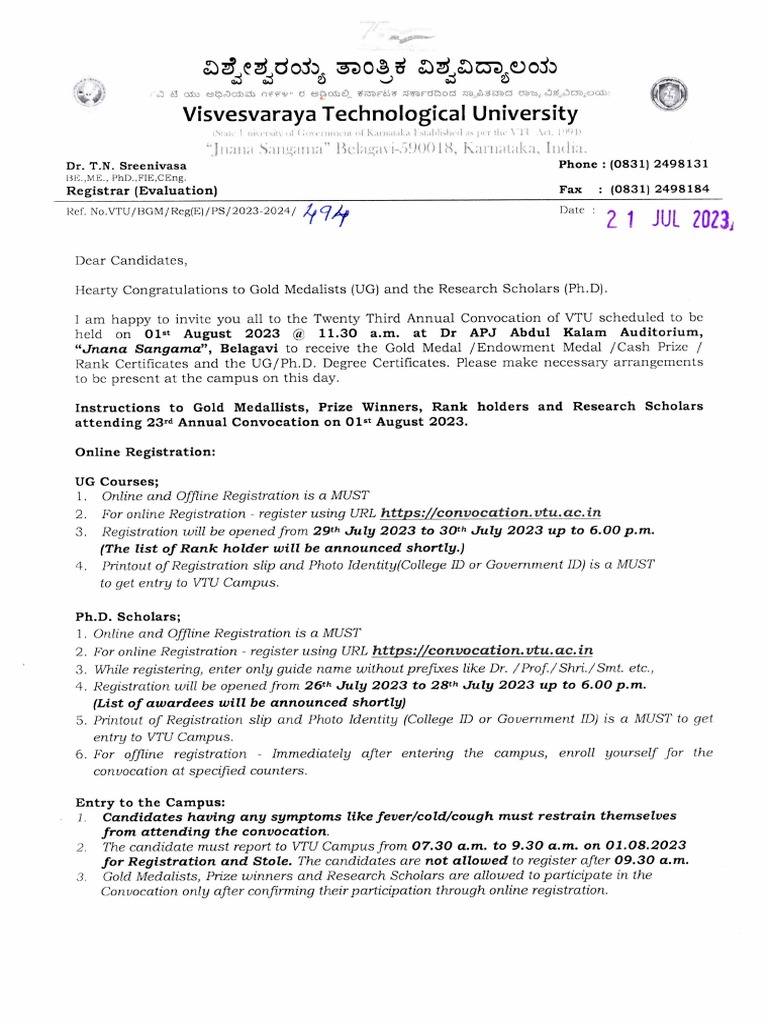 23rd-Convocation-Instructions. | PDF