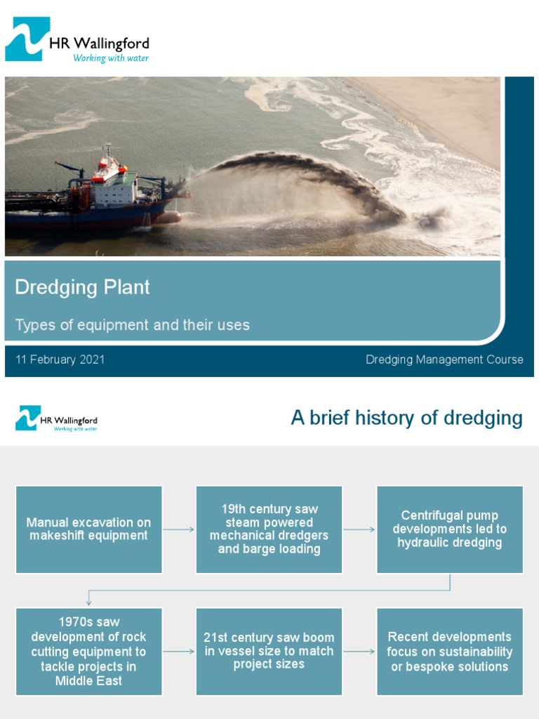 02 - Dredging Plant | PDF | Dredging | Earth Sciences