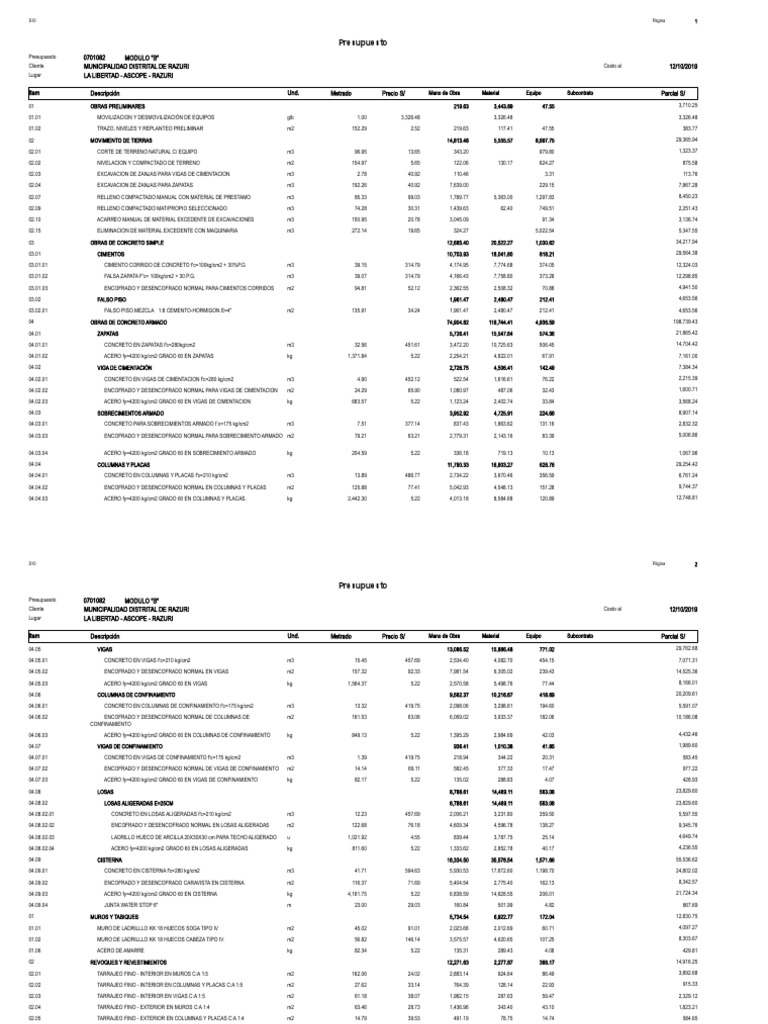 Modulo B | PDF | Fundación (Ingeniería) | edificio