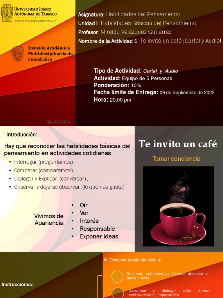 Habilidad Básica Del Pensamiento | PDF | Pensamiento