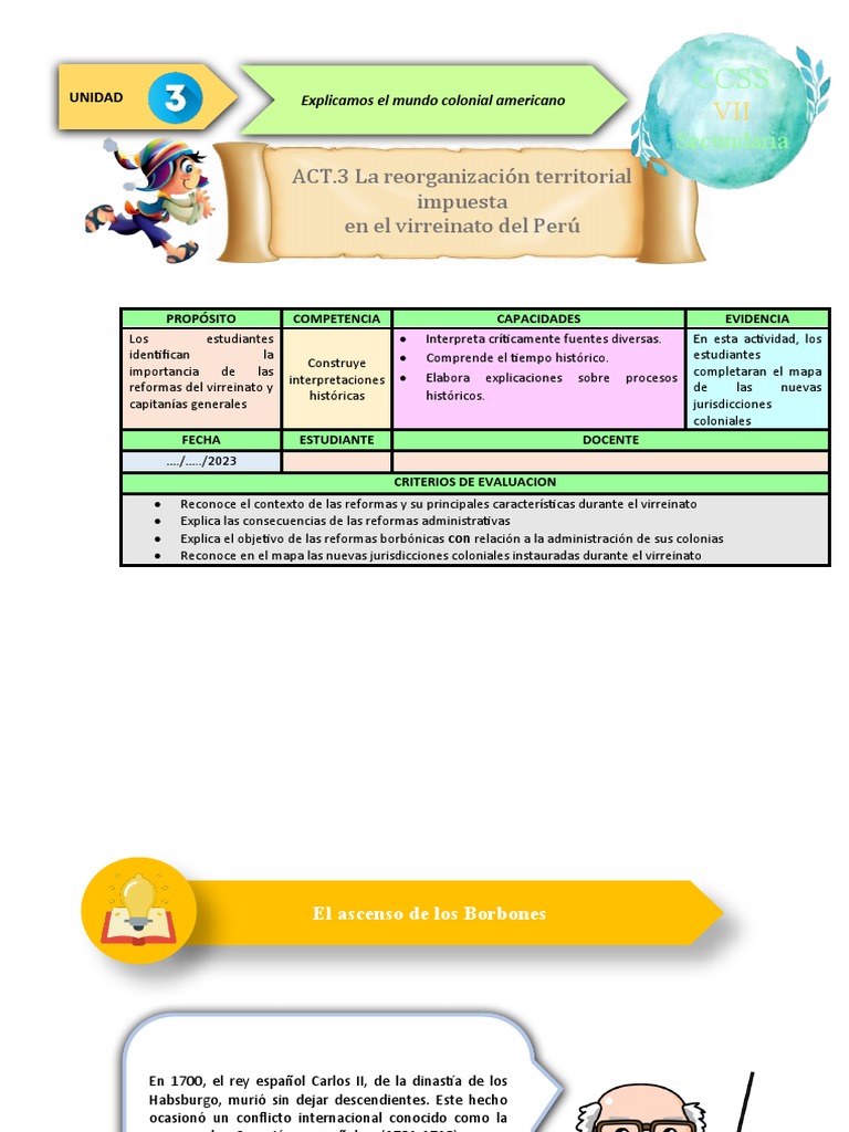 FICHA DE ACTIVIDAD CCSS 3°-SEMANA 3 (2) | PDF