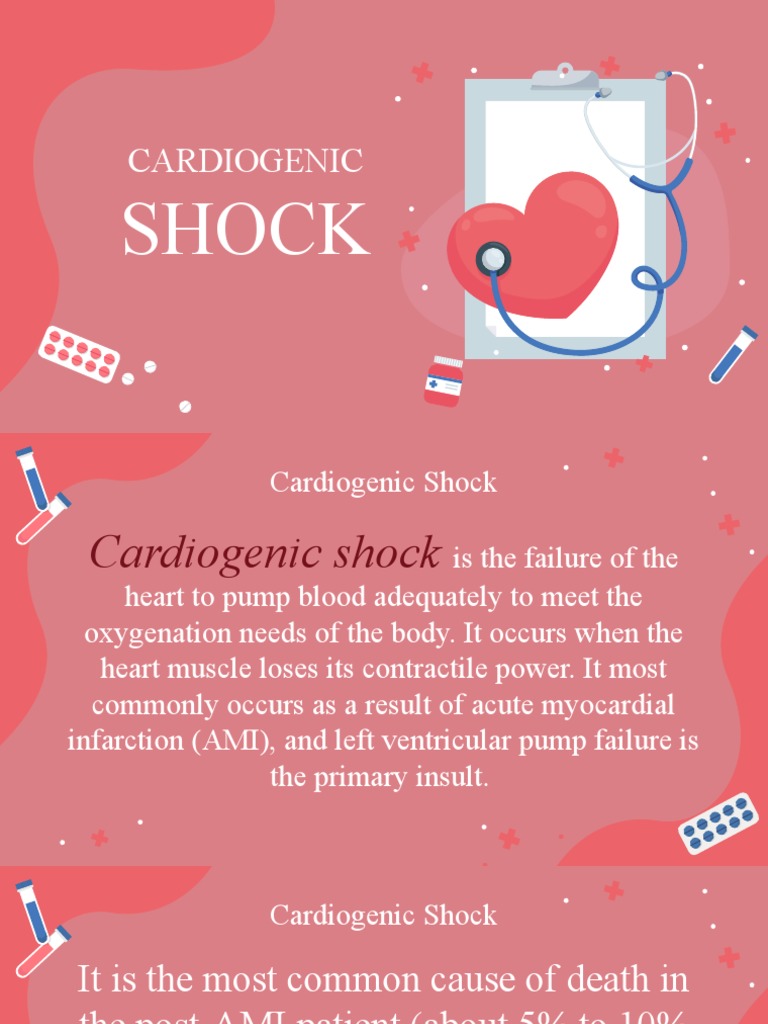 Cardiogenic Shock | PDF | Shock (Circulatory) | Myocardial Infarction