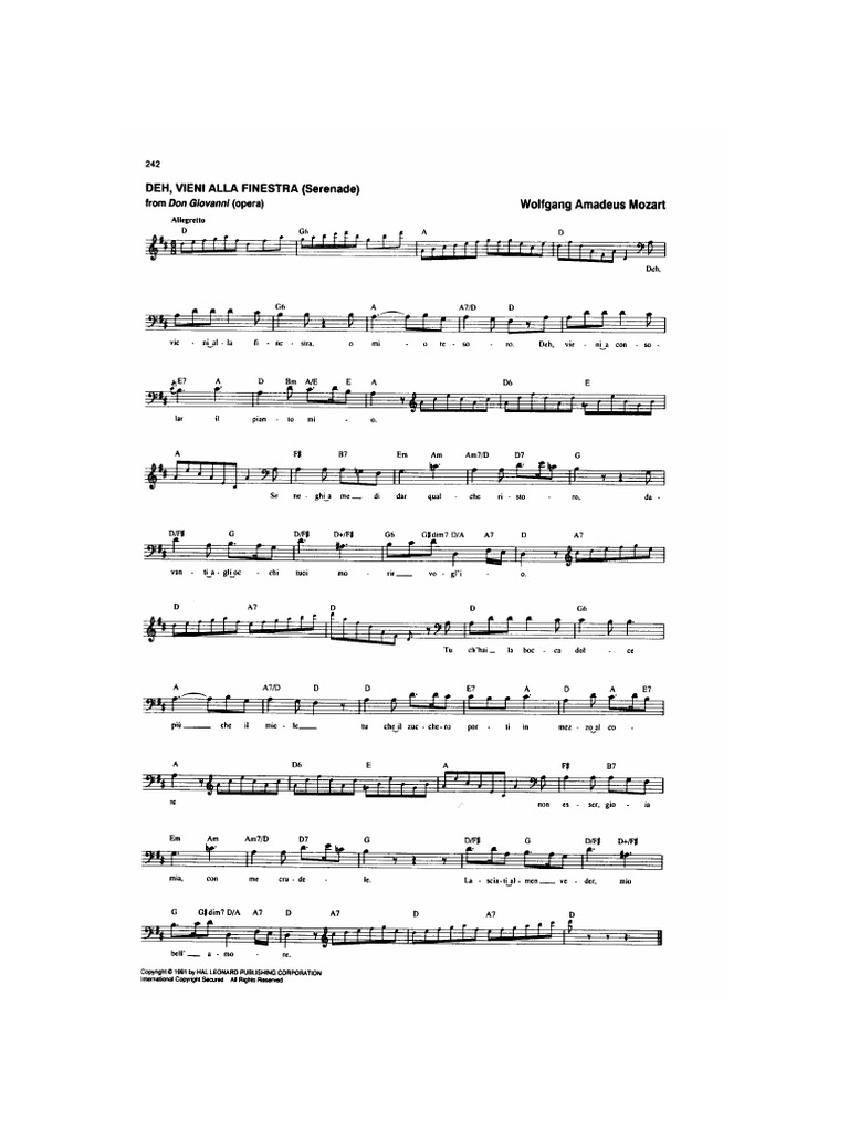 DonGiovanni Real Classical Fake Book | PDF