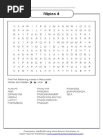 Filipino Adjective Comparison Guide | PDF | Wellness