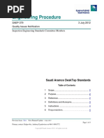 Saudi Aramco Form 175 | PDF | Nondestructive Testing | Screw