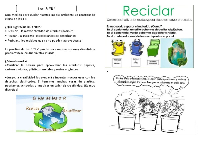 FICHA Las 3 R | PDF