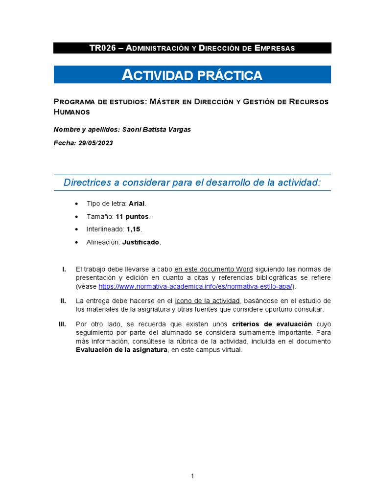 Tr026 CP Co Esp v5r0 | PDF | Business | Gestión de recursos humanos