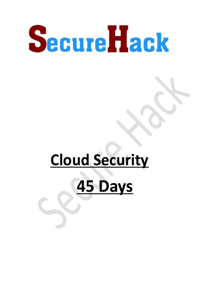 Cloud Security Pdf Cloud Computing Computer Security