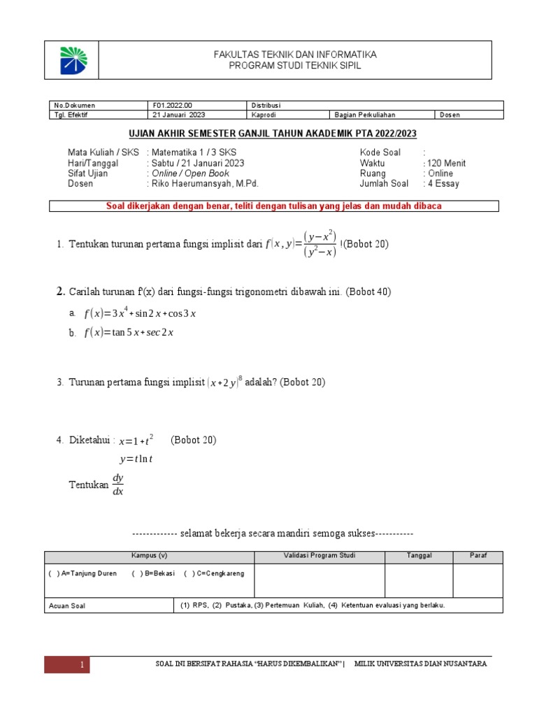 UAS 21152E6FA-Elearning | PDF
