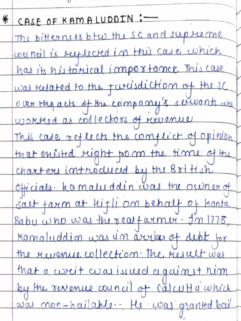 Kamaluddin Case | PDF