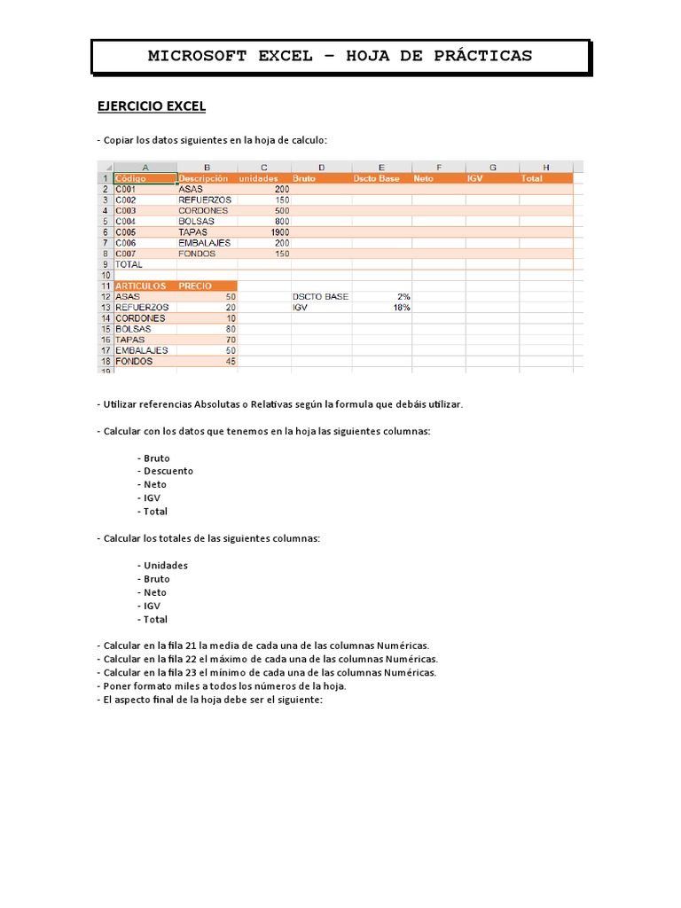 Ejercicio Practico2 | PDF