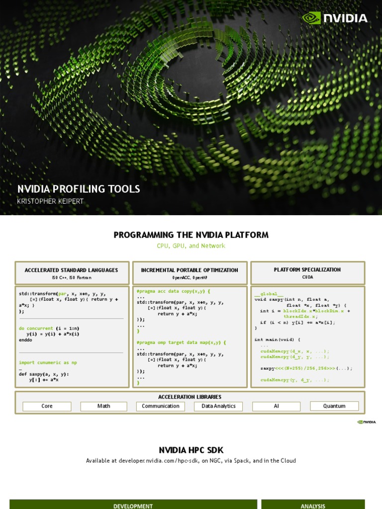 Nvidia Profiling Tools Keipert 10 4 22 | PDF | Graphics Processing Unit ...