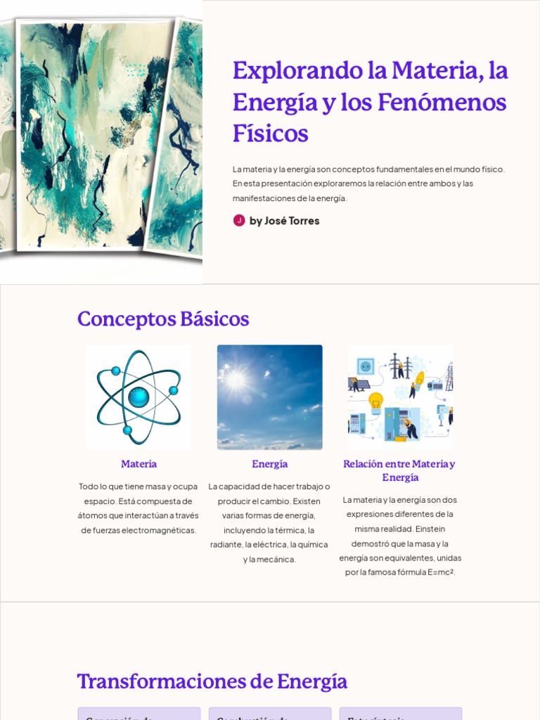 Materia-la-Energia-y-los-Fenomenos-Fisicos | PDF | Importar | Electricidad