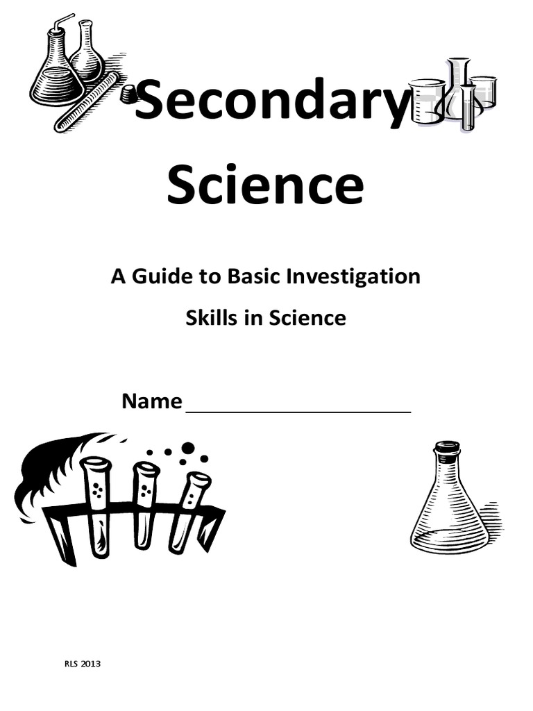 Basic Science Investigation Skills Guide | PDF | Observational Error ...