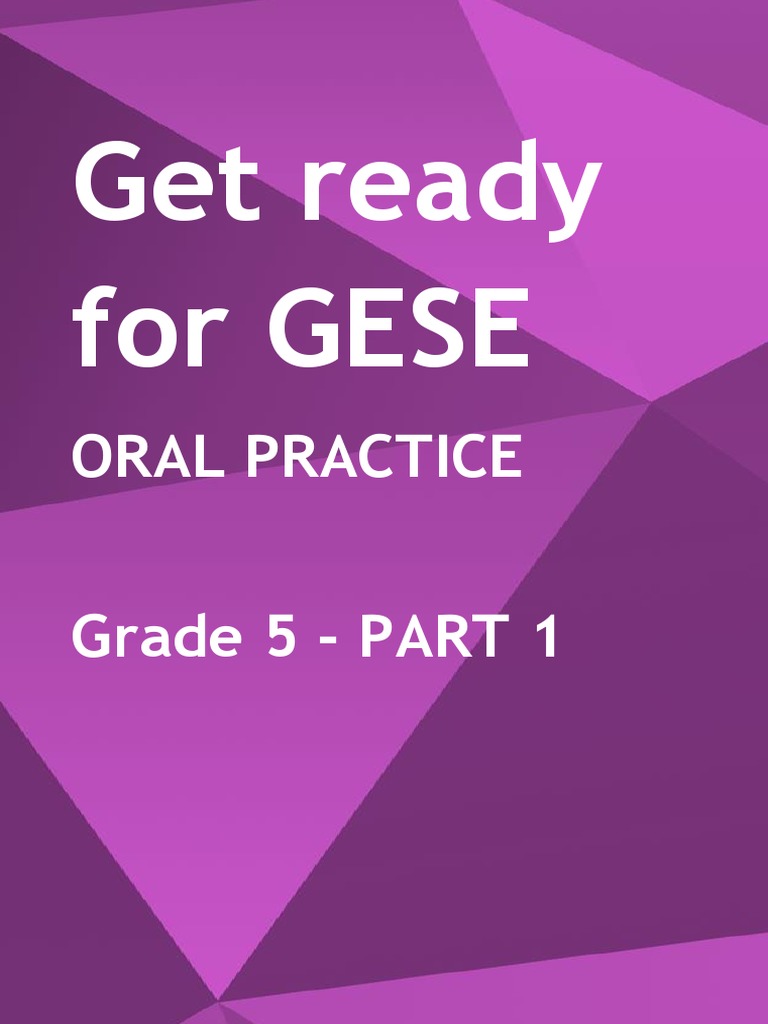 GESE Grade 5 Oral Tasks PART 1 | PDF | Reggae | Entertainment