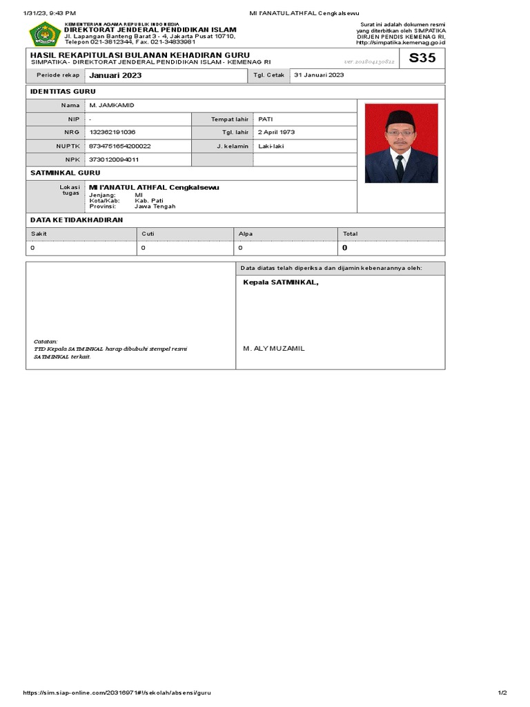 s35 Januari 2023 - M Jamkamid | PDF
