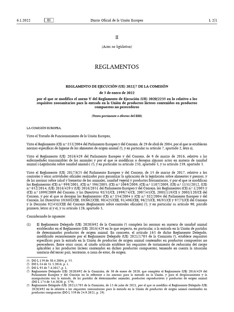 Reglamento Anexo V Actualizado 2022 | PDF | Unión Europea | Parlamento Europeo