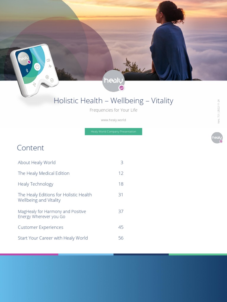 Healy: Wellness Tech for Holistic Health | PDF | Membrane Potential ...