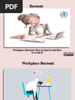 ICD-11 Burnout: WHO's Occupational Definition | PDF