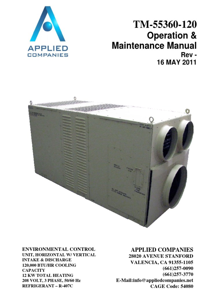 Applied Companies TM 55360 120 | PDF