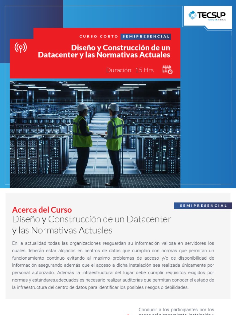 CC - Semi - Arq - Tic - Diseño y Construcción de Un Datacenter y Las ...