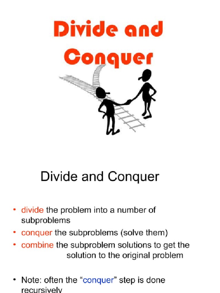 Divide And Conquer 1 13 Pdf